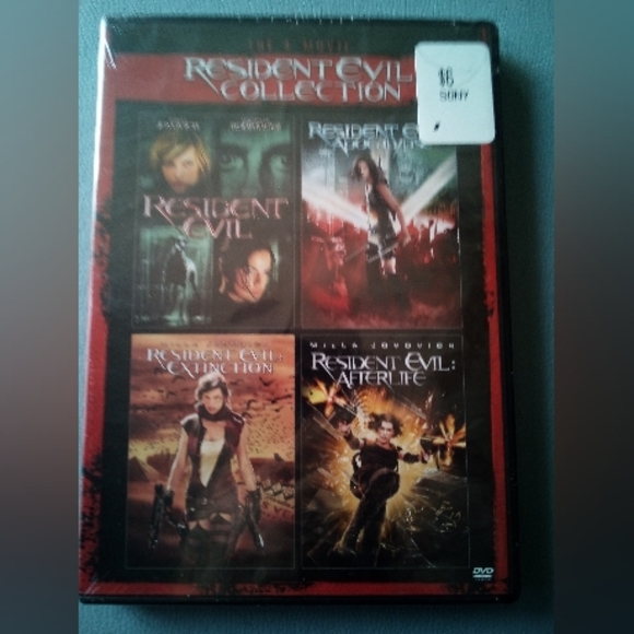 Sony | Other | The 4 Movie Resident Evil Dvd Collection Brand New ...